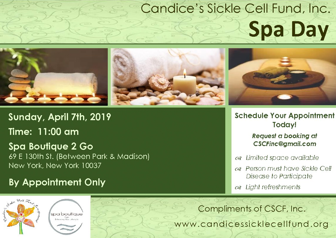 spaday_2019 | Candice's Sickle Cell Anemia Fund, Inc.