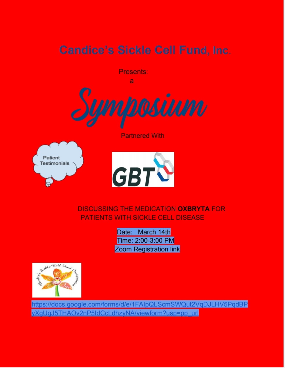 Candice's Sickle Cell Anemia Fund, Inc. | Raising Awareness And ...